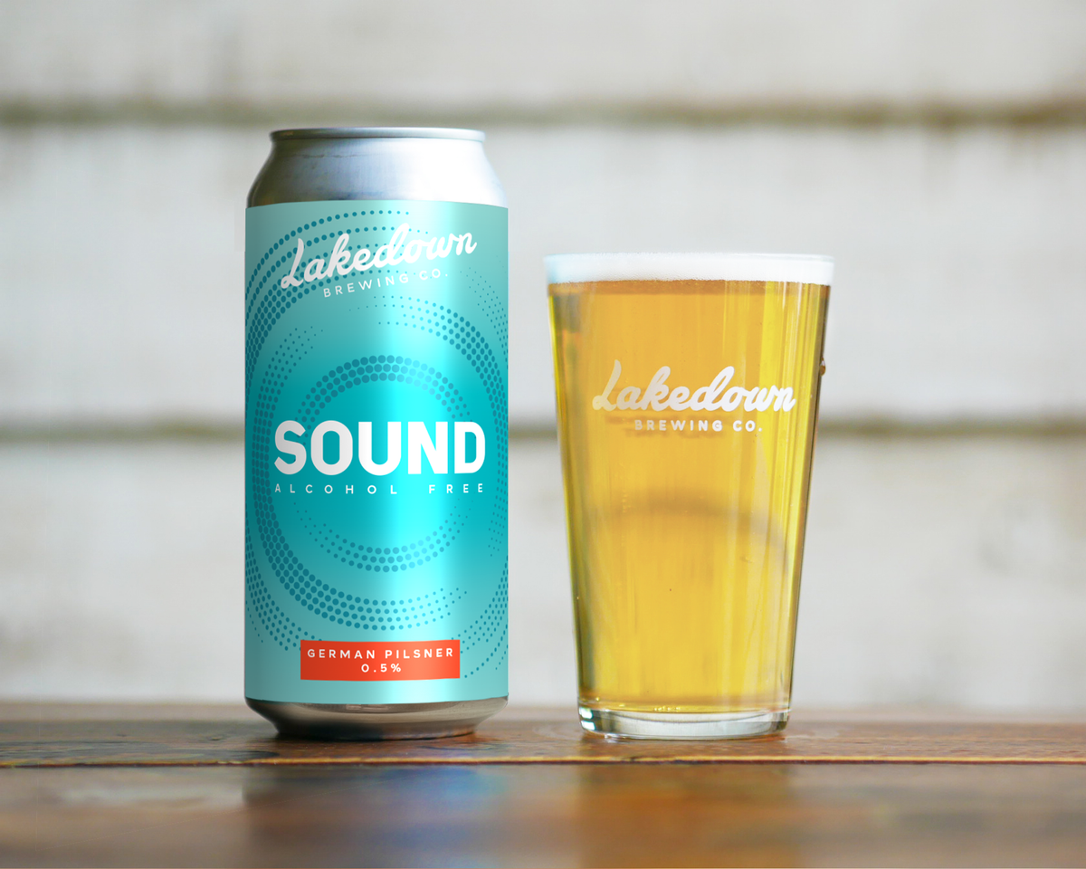 SOUND AF ‘Pilsner’ - LESS THAN 0.5% – Lakedown Brewing Co.
